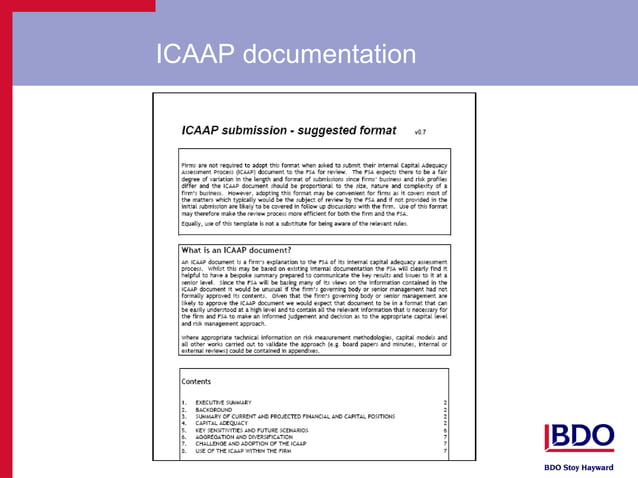 ICAAP - IBANK | PPT