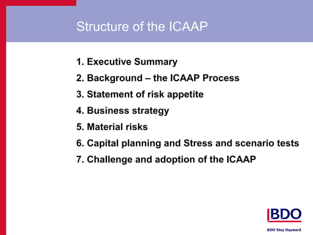 ICAAP - IBANK | PPT