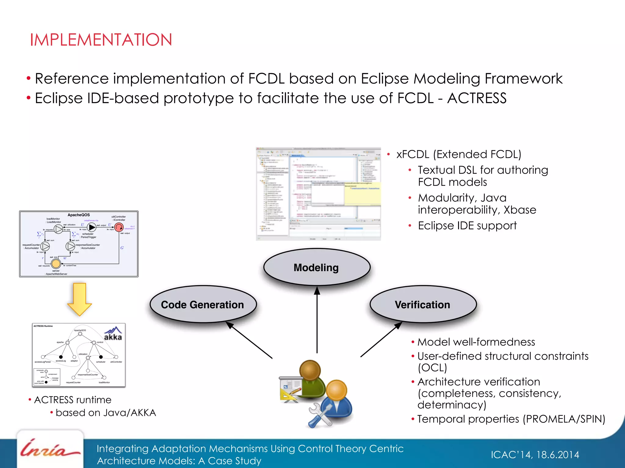 Integrating Adaptation Mechanisms Using Control Theory Centric Architecture Models: A Case Study ...