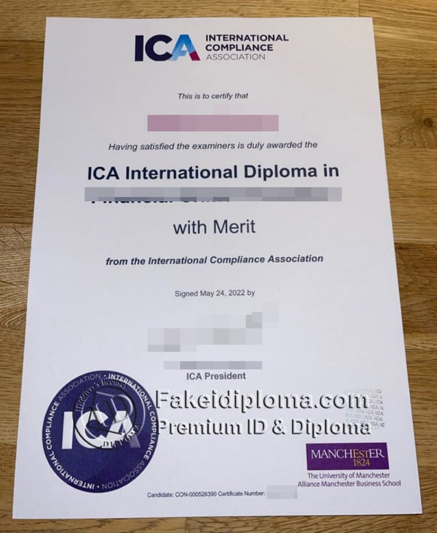 ICA Certificate | PDF
