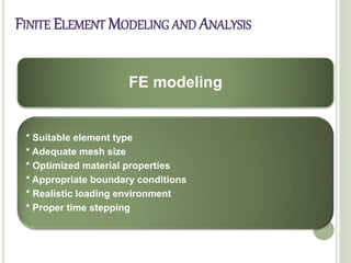 FINITE ELEMENT MODELING, ANALYSIS AND VALIDATION OF THE FLEXURAL CAPACITY OF RC BEAMS MADE OF ...