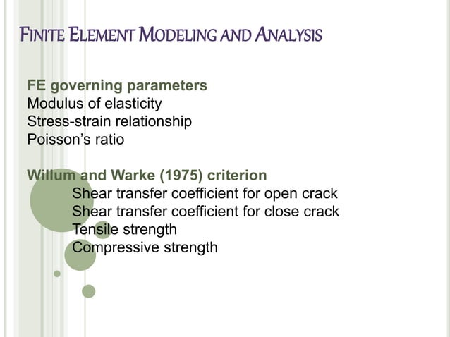 Finite Element Modeling Analysis And Validation Of The Flexural