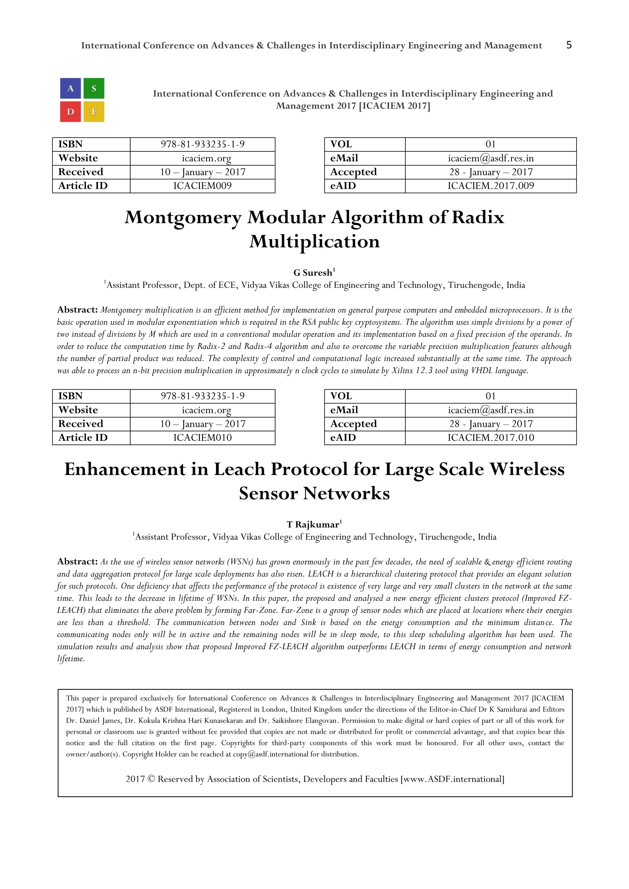 Montgomery Modular Algorithm Of Radix Multiplication Pdf