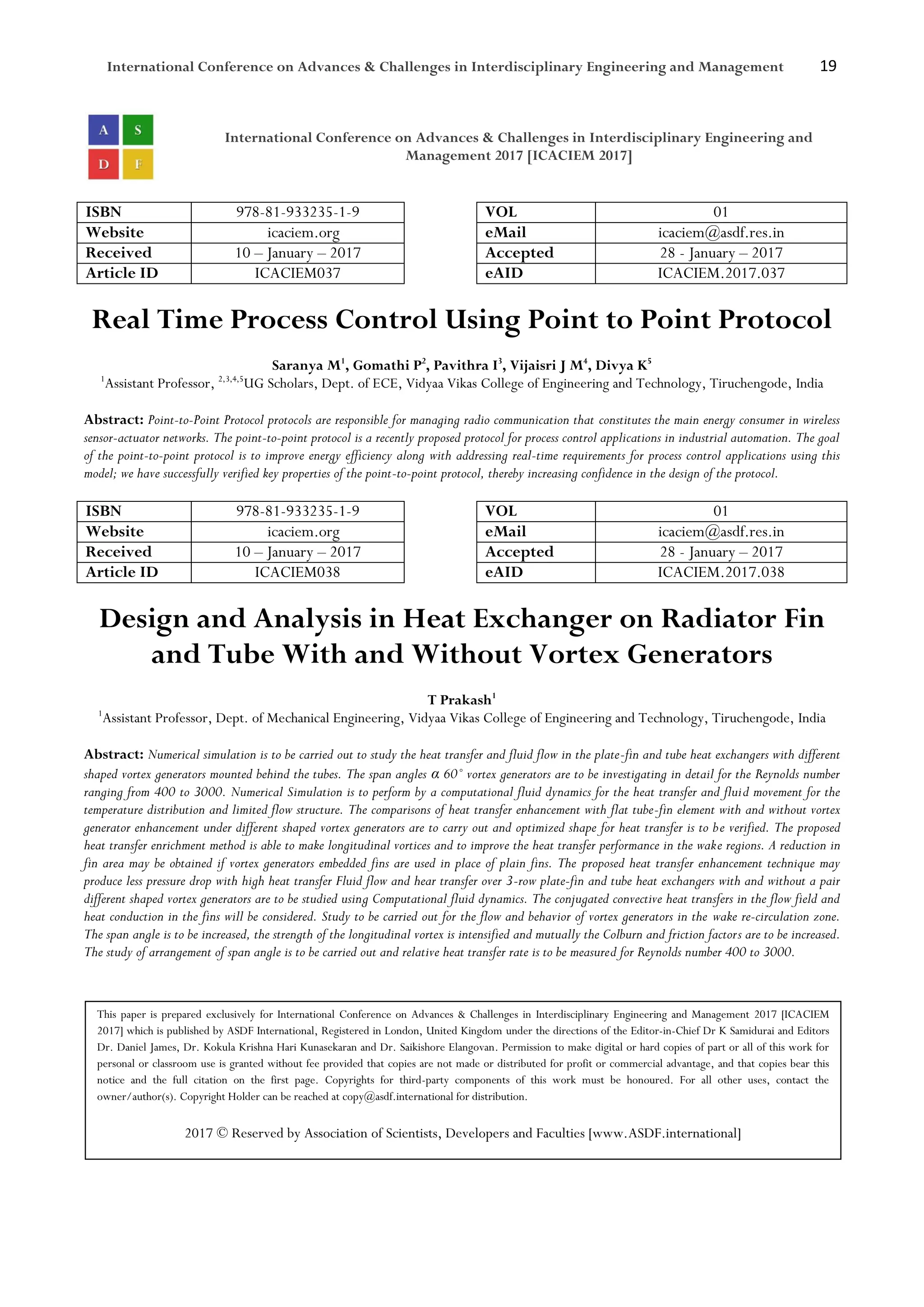 Real Time Process Control Using Point to Point Protocol | PDF