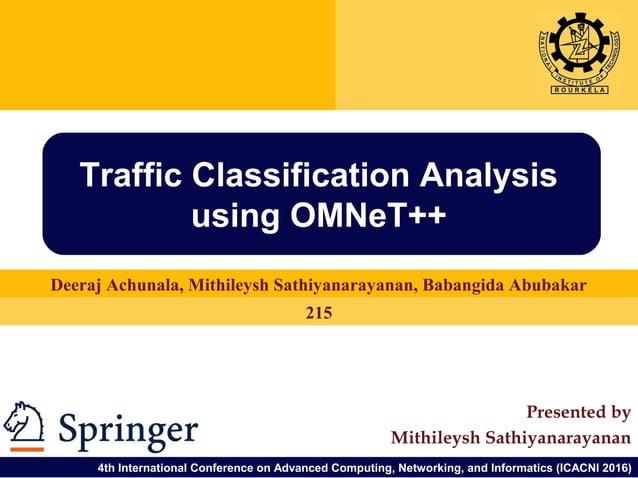 Traffic Classification | PPT