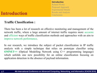 Traffic Classification | PPT