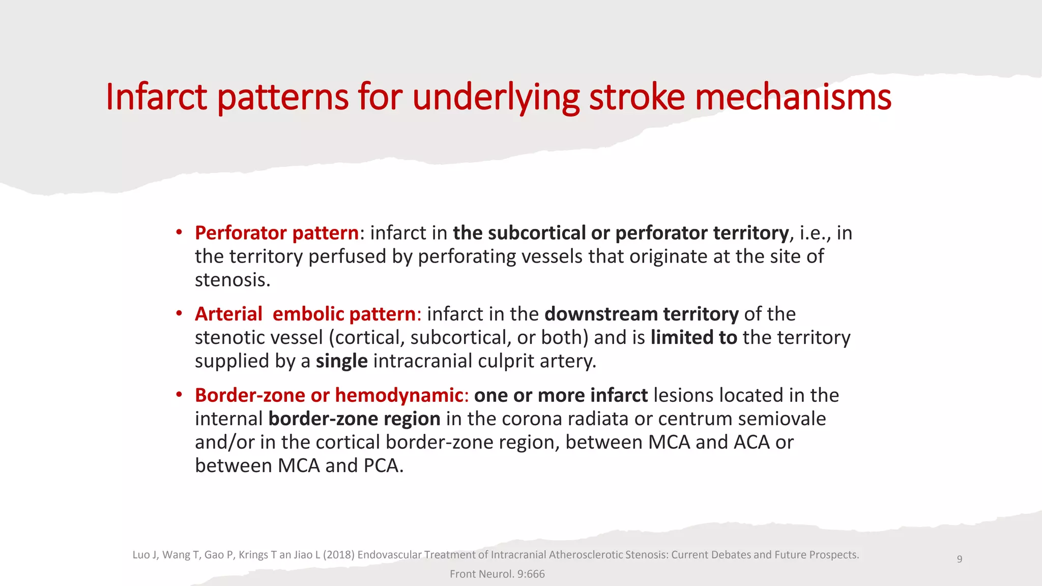 Intracranial atherosclerotic disease | PPTX