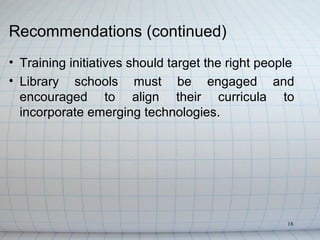 Supporting African Digital Library Projects: Experiences From The Field ...