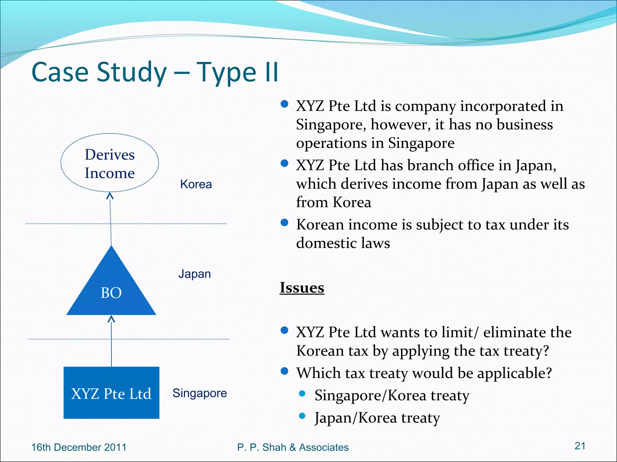 ICAI-Goa Branch - Presentation on Triangular Cases under DTAA - 16.12.2011