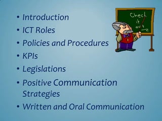Icaict202 a work and communicate effectively in an | PPT