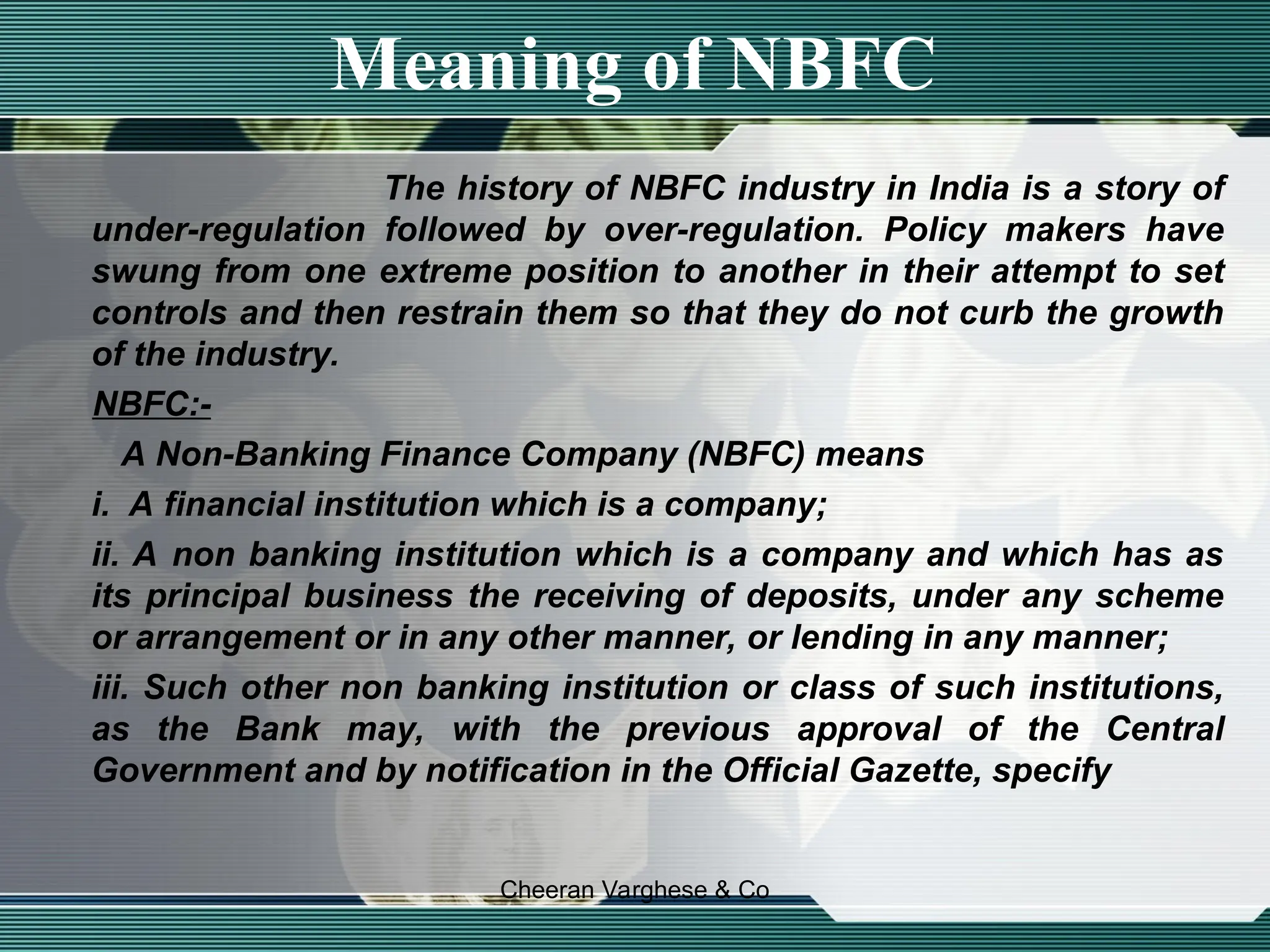 ICAIEKM-material NBFC guide all rules -11175.ppt