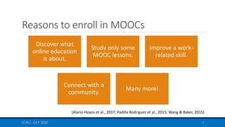 Success indicators for MOOCs | PPT