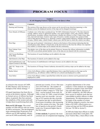 The Chicago Police Department’s Information Collection for Automated ...