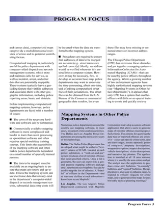 The Chicago Police Department’s Information Collection for Automated ...