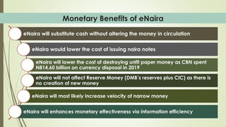 eNAIRA: BENEFITS AND CHALLENGES | PPT