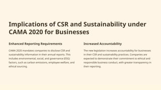 Examining Corporate Social Responsibility CSR and Sustainability ...