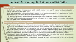 Forensic Accounting, Techniques and Set Skills - Prof Godwin Oyedokun.pptx