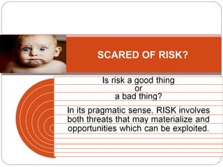 Deploying Risk Management in SMEs | PPT
