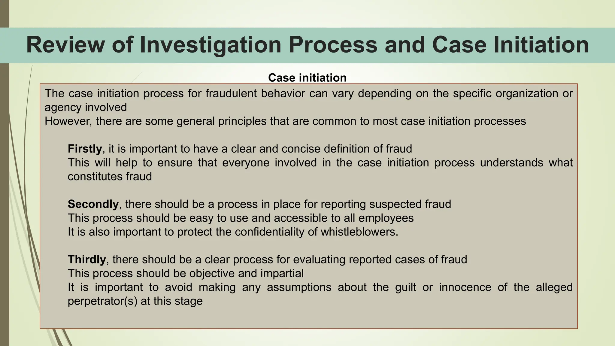 Deterring Corporate Fraud and Effective Functioning within an ...