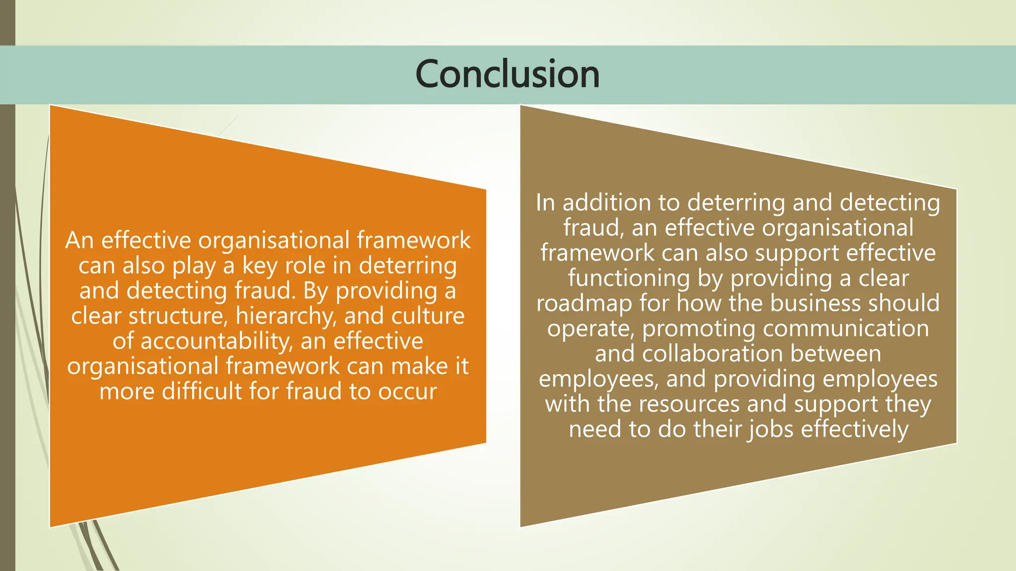 Deterring Corporate Fraud and Effective Functioning within an ...