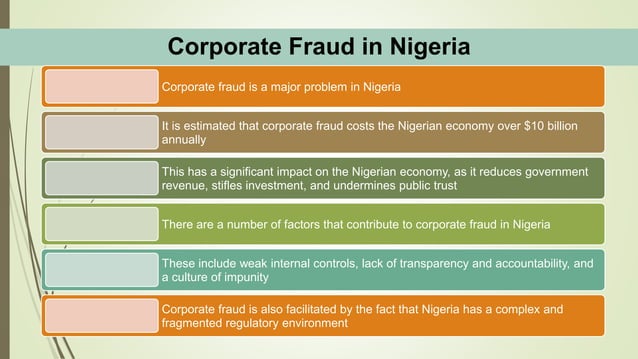 Deterring Corporate Fraud and Effective Functioning within an ...