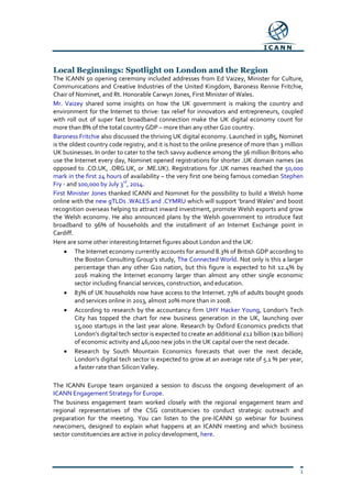 ICANN 50 Business Digest | PDF