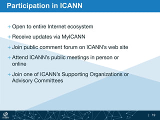 ICANN Engagement Update | PDF