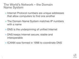 ICANN and the Internet Ecosystem | PDF
