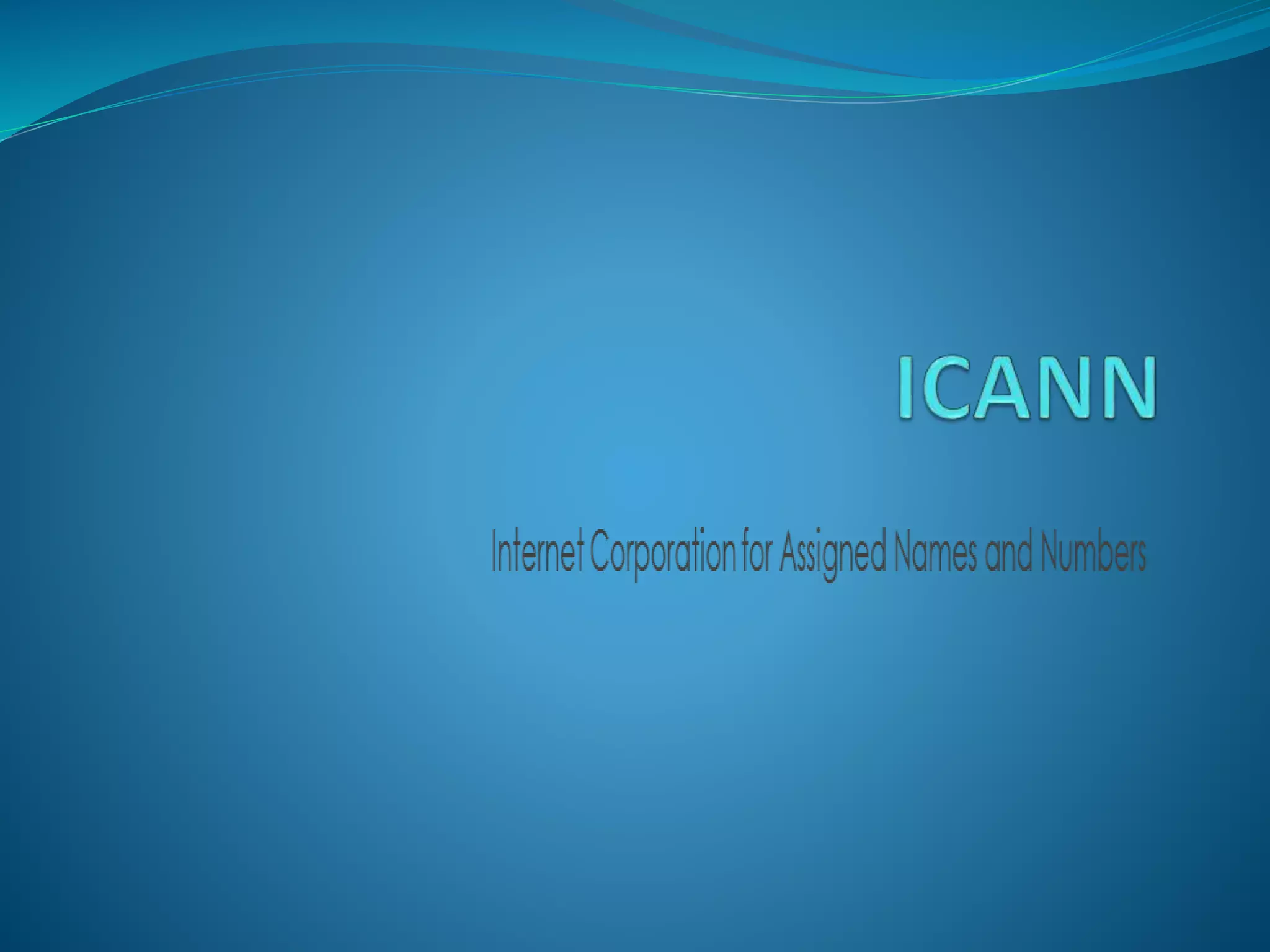 Icann presentation 2 | PPSX