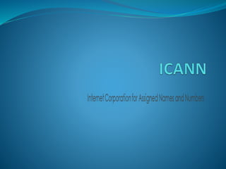 Icann presentation 2 | PPSX