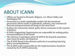 Icann presentation 2 | PPSX