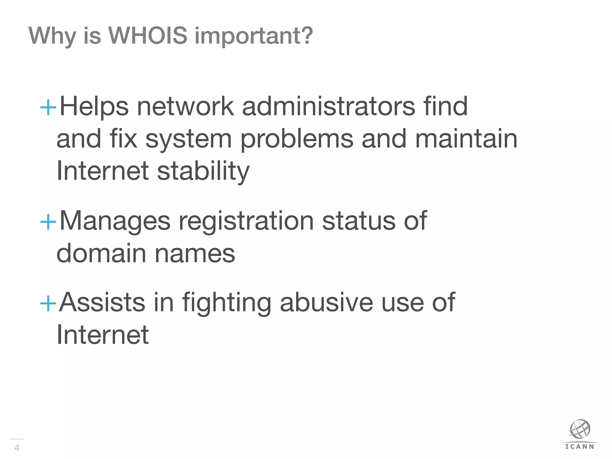 What is WHOIS? | PDF