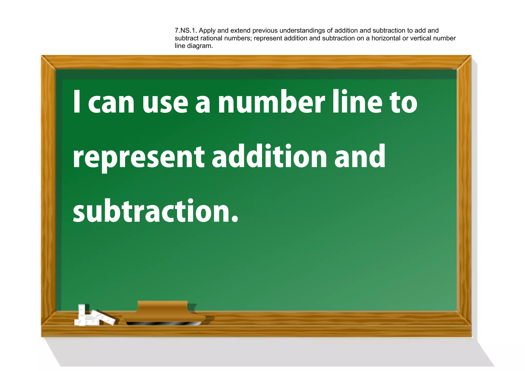I can statements 7th grade cc math - ns | PPT