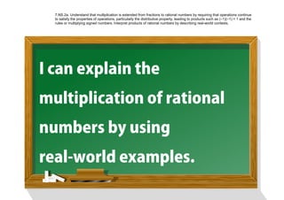 I can statements 7th grade cc math - ns | PPT