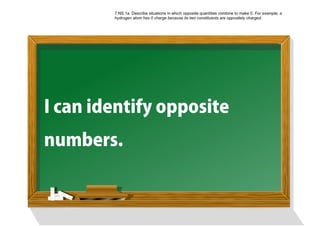 I can statements 7th grade cc math - ns | PPT