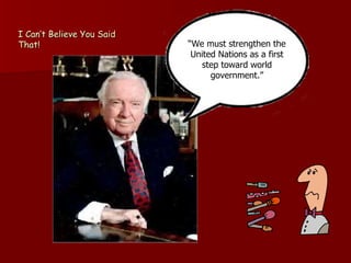 I Cant Believe You Said That! | PPT