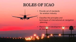 101 of International Civil Aviation Organizations (ICAO) | PPT