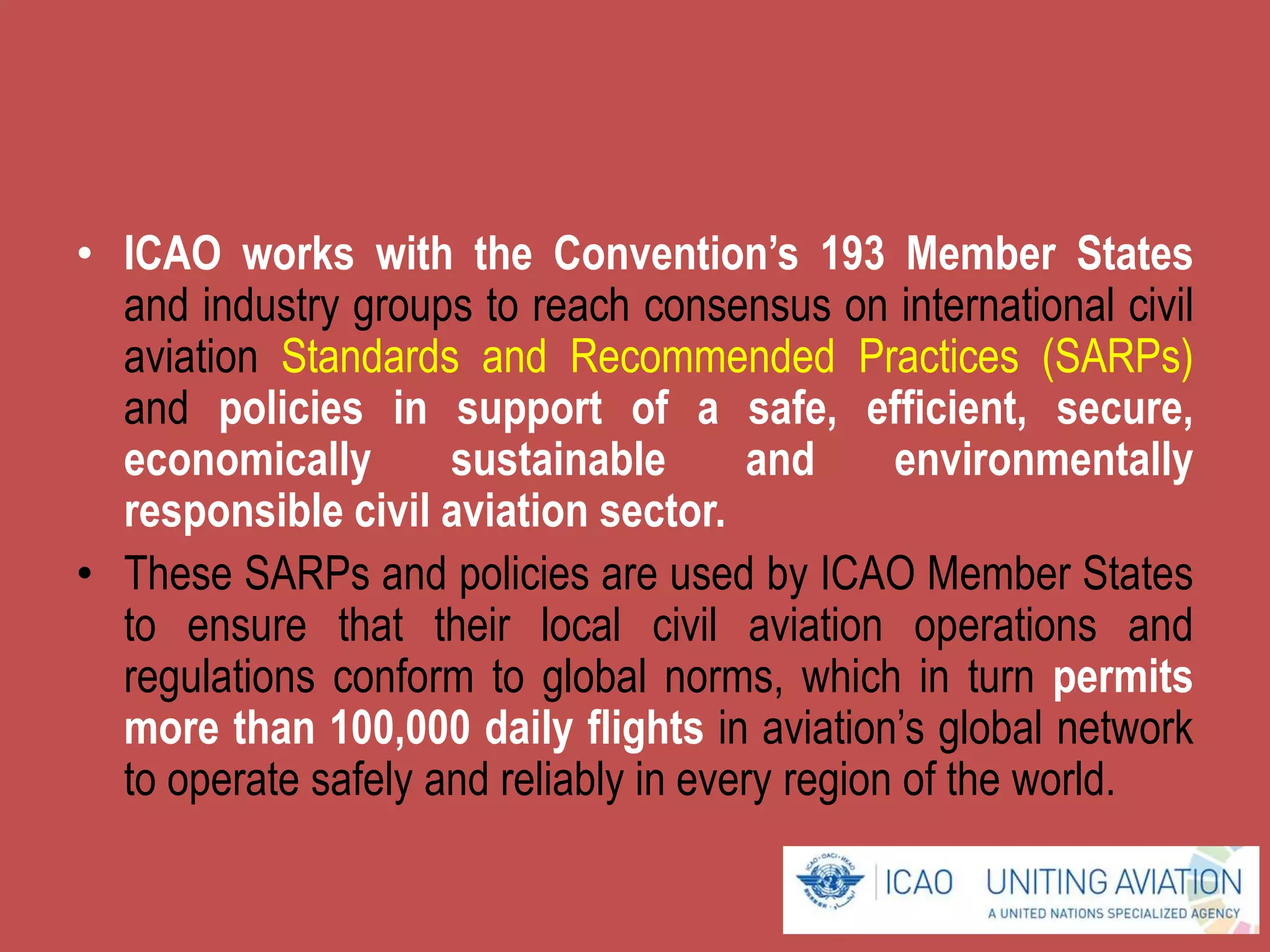 International Civil Aviation Organisation | PPTX