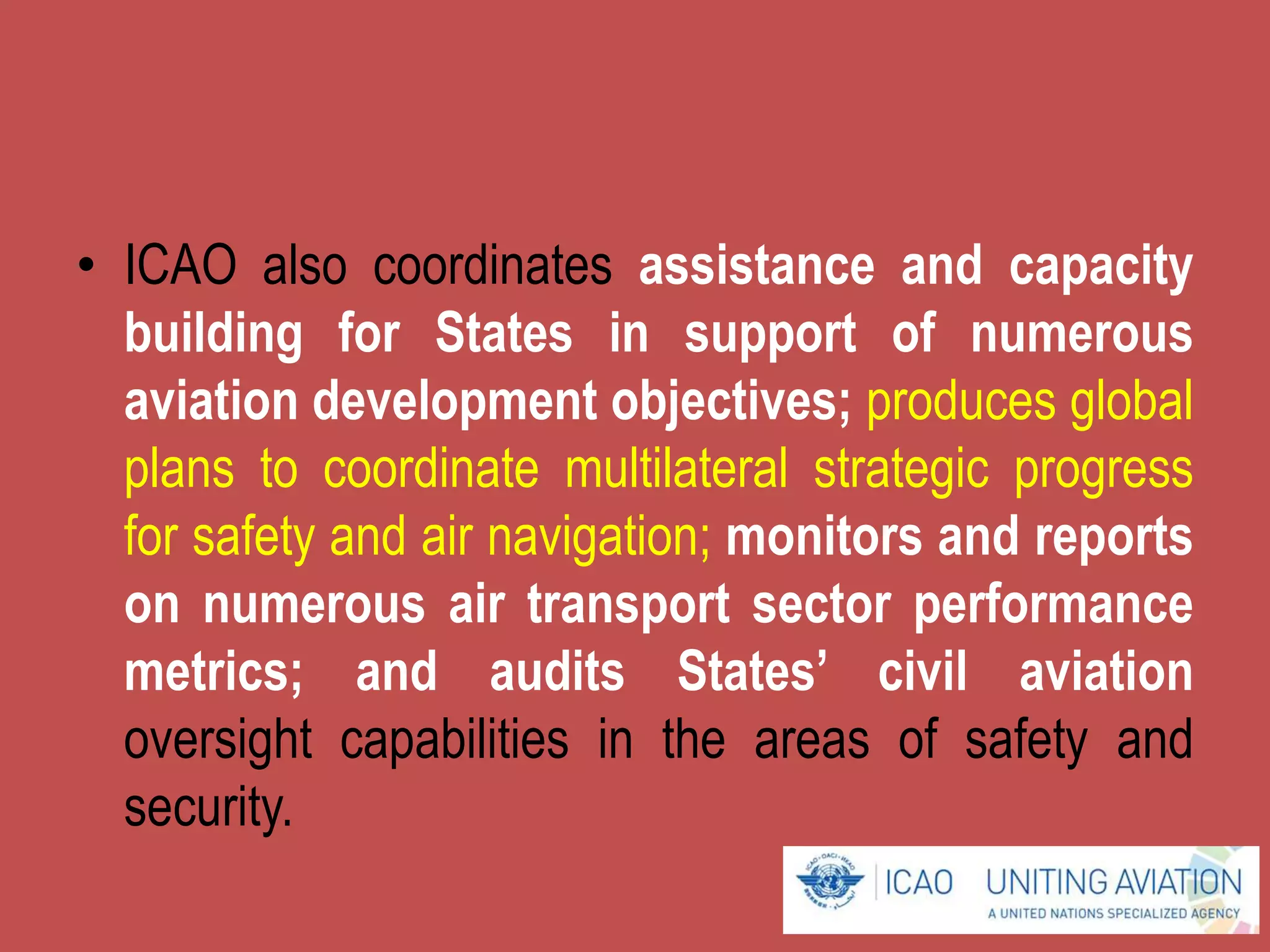 International Civil Aviation Organisation | PPTX