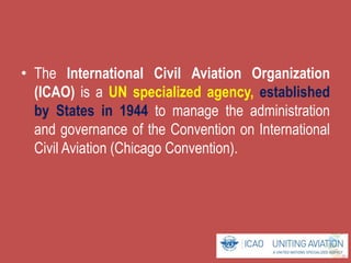 International Civil Aviation Organisation | PPTX