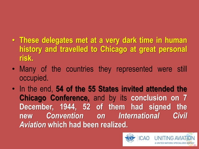 International Civil Aviation Organisation | PPTX