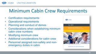 icao cabin safety activities | PDF