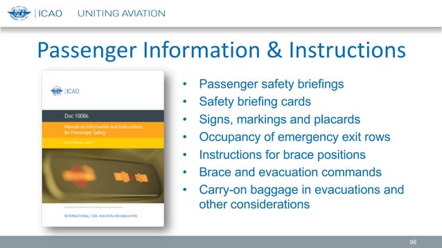 icao cabin safety activities | PDF