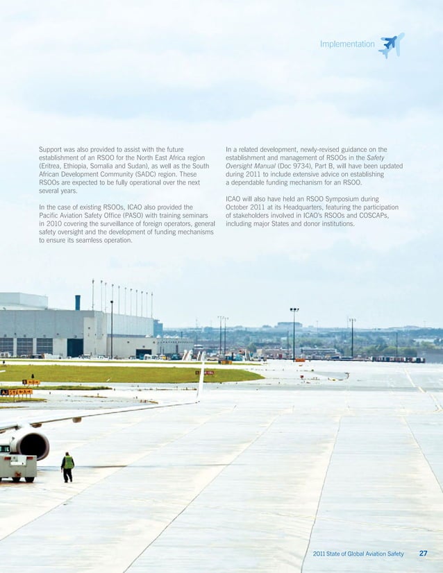 ICAO - State of Global aviation Safety 2011 | PDF | Air Travel | Travel ...