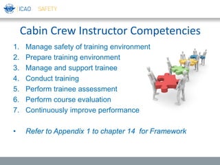ICAO Cabin Crew Safety Training Manual | PDF