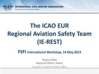 ICAO FRMS Presentation on fatigue risk .ppt