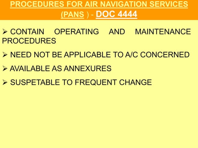ICAO PUBLICATIONS.ppt | Air Travel | Travel Type