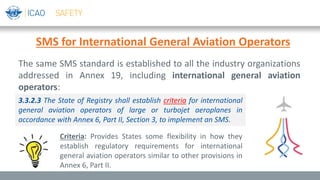 ICAO Safety Management SARPs - Development and Evolution | PDF