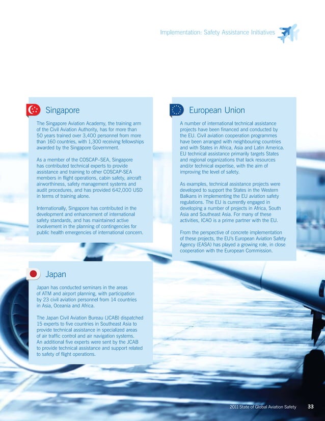 ICAO State of Global Aviation Safety | PDF