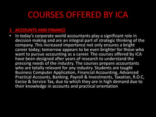 ICA Job Guarantee| Institute of accounting |Institute of computer ...